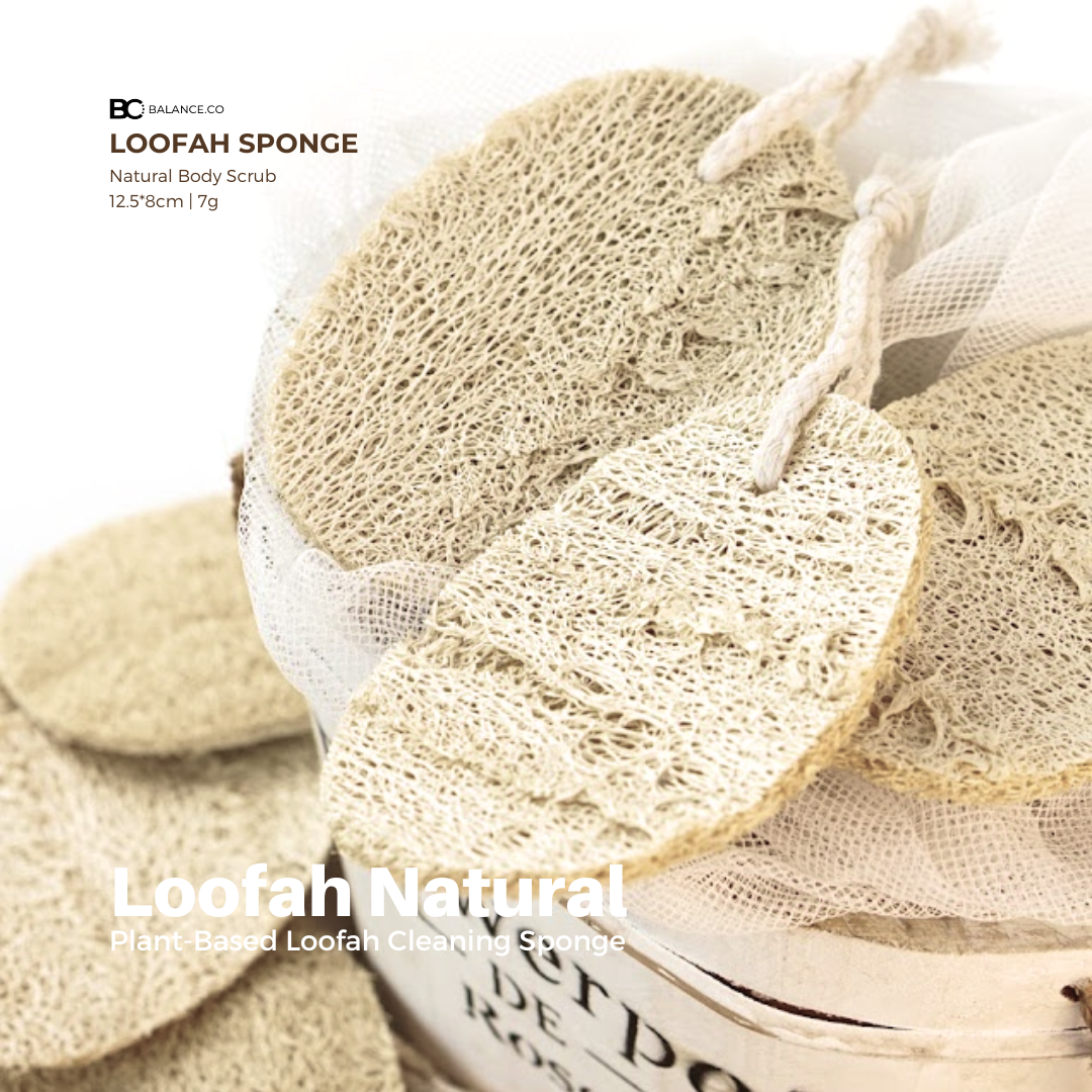 Natural Loofah Cleaning Sponge Dishwashing Hanging String Scouring Dish ...