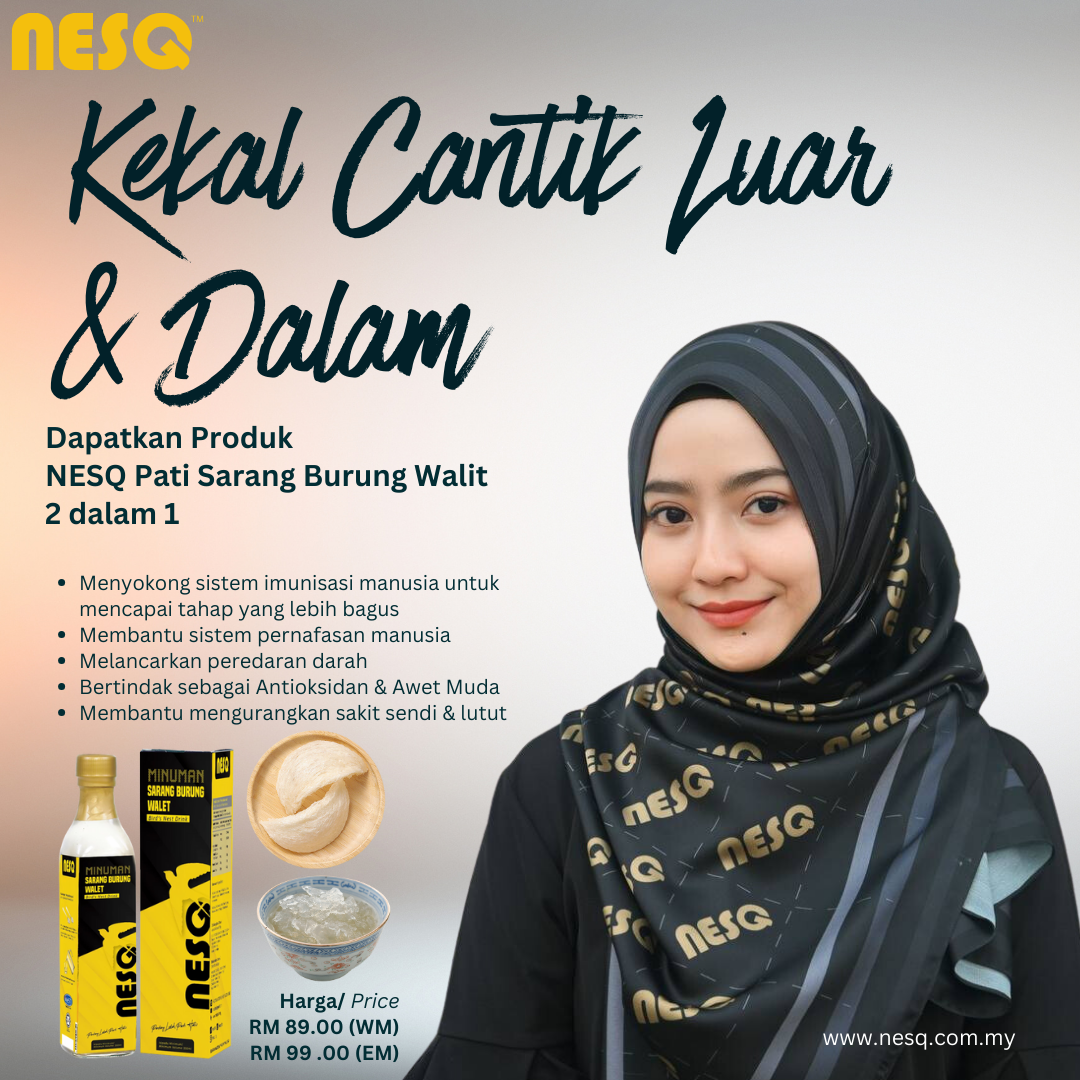 Nesq Birdnest Bird Nest - Sarang Burung Walet Walit 250ML | Shopee Malaysia