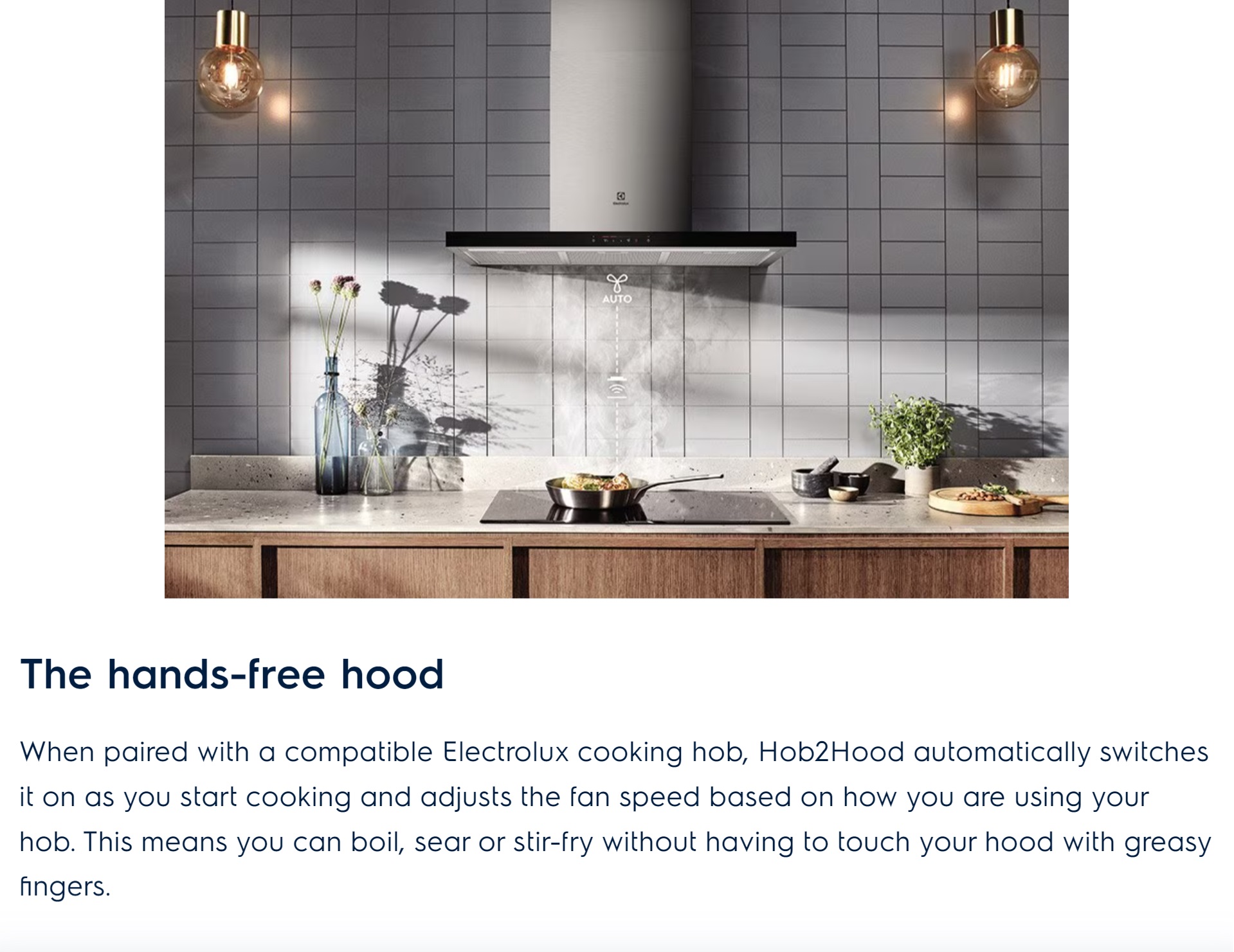 [New] Electrolux 90cm UltimateTaste™ 700 Chimney Kitchen Hood ...