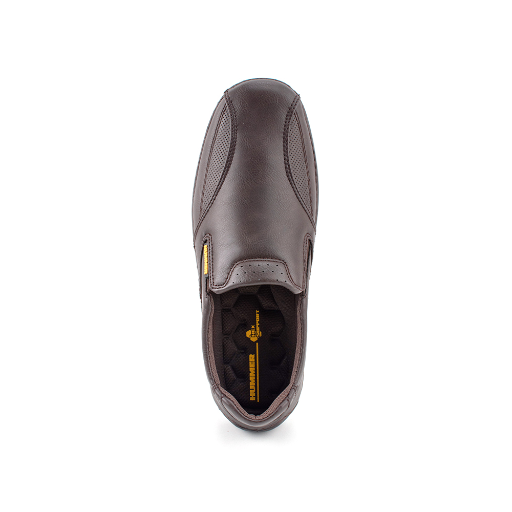 HUMMER Men's Parker Casual Slip-On Shoes -H5242-WE1-33P-COFFEE | Shopee ...