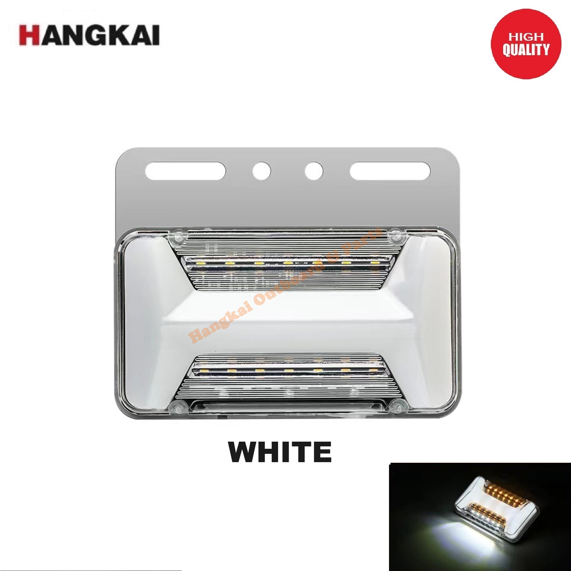 Truck Lori LED Side Lamp LED Lori Lorry 24V Double Colorful Side Light ...