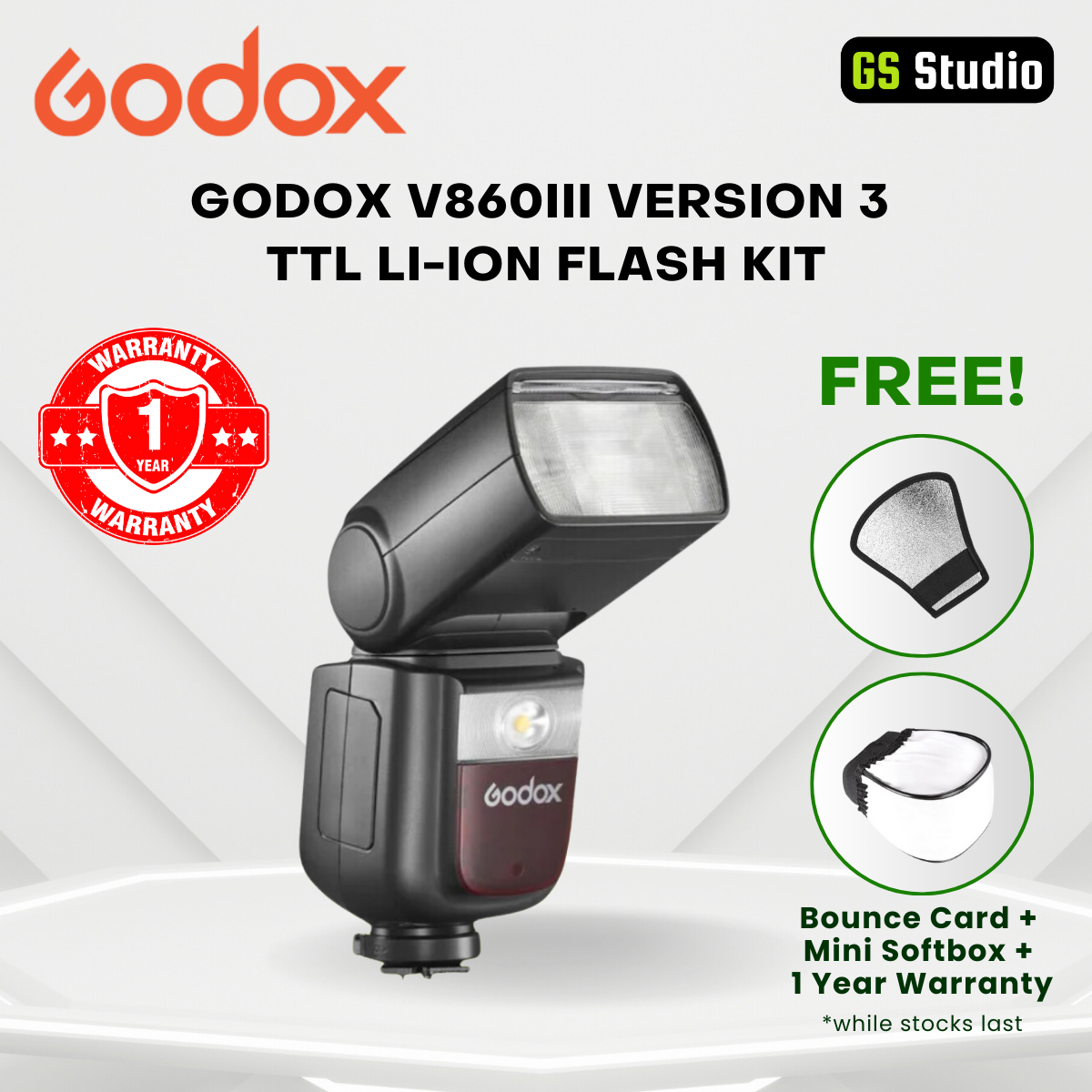 Godox Ving V860III V860 Version 3 New Version TTL Li-Ion Flash Kit for ...