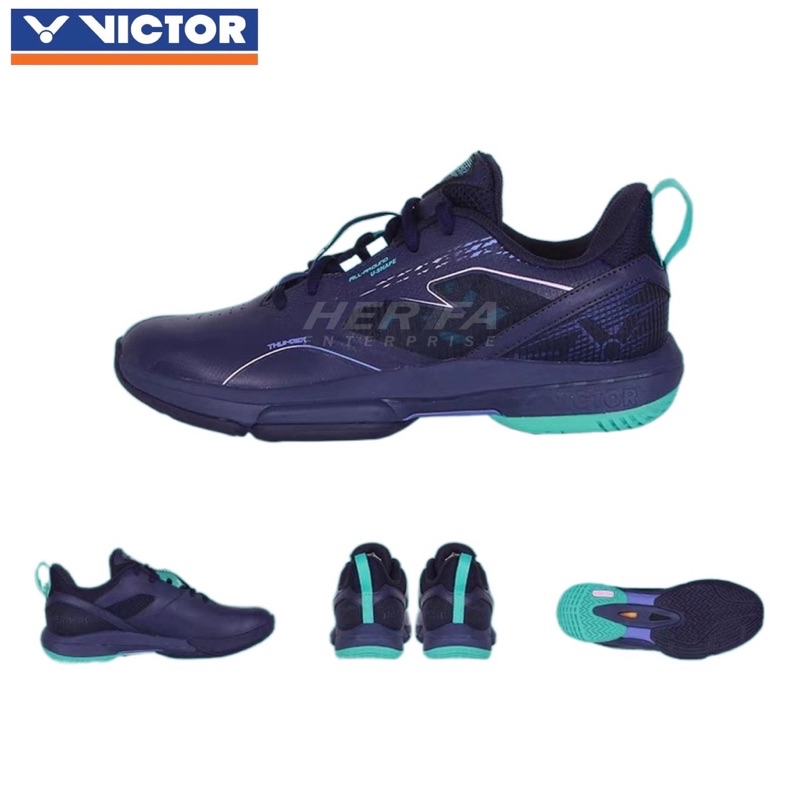 VICTOR Thunder Plus Unisex Badminton Shoes Wide Fit All Around Series ...