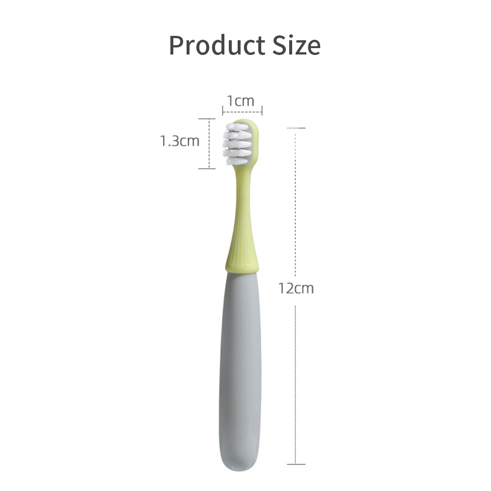 BEVAVAR 2-12 Years Old Kids Rabbit Toothbrush With Box Kids Training ...