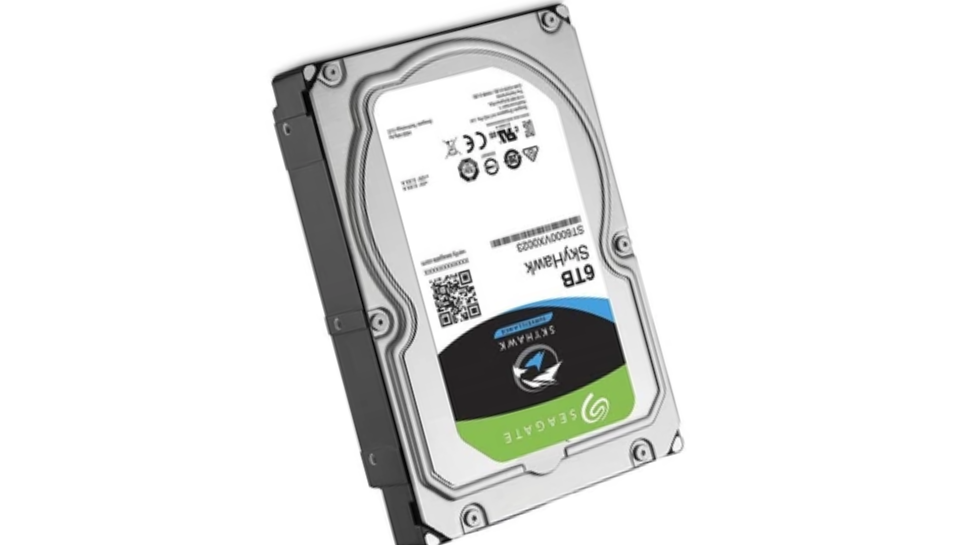 Seagate Skyhawk 6TB 6 TB Surveillance Security Hard Disk HDD Drive SATA ...