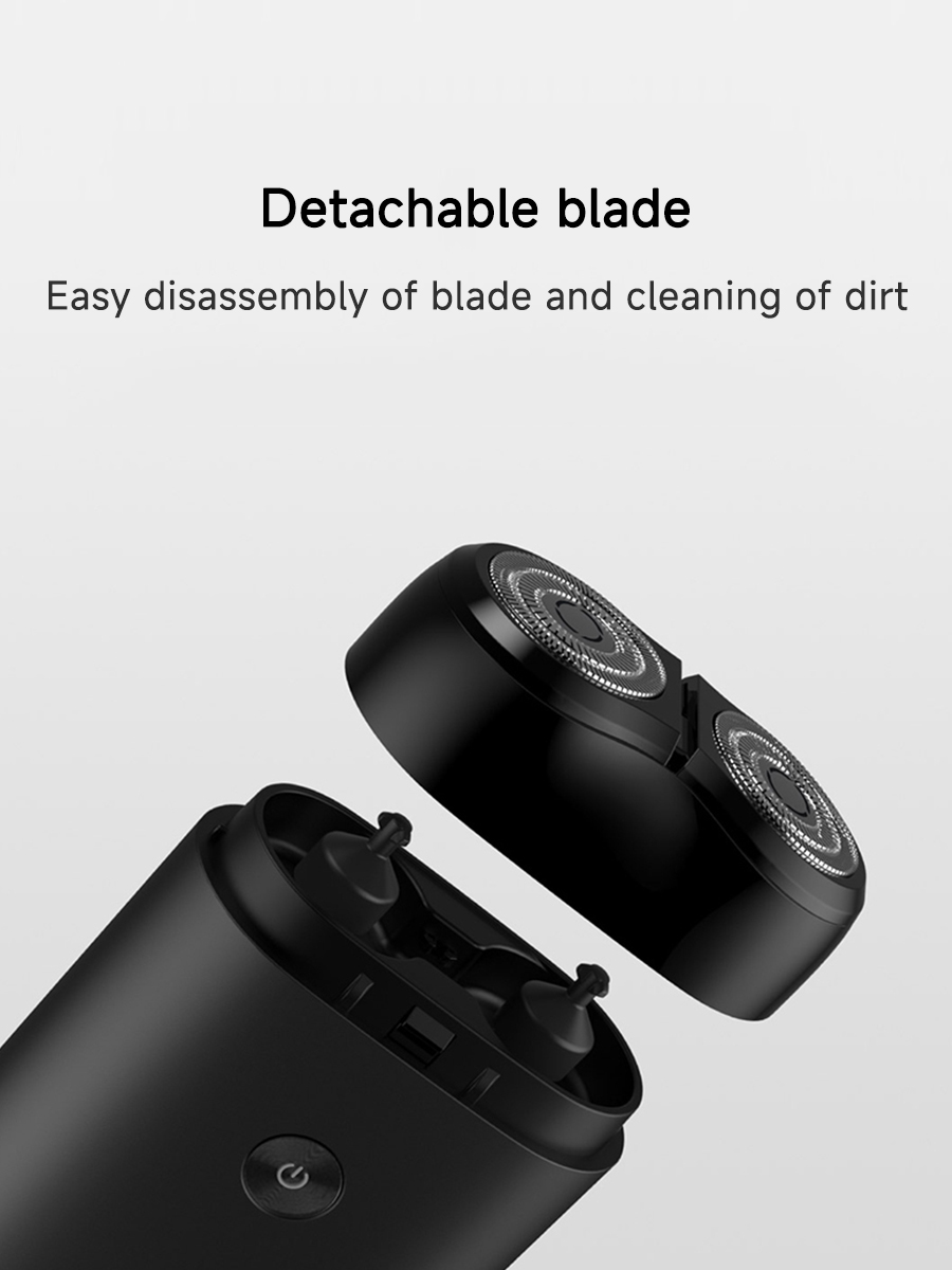 Xiaomi Mijia Electric Shaver S100 Portable Shaving Razor Waterproof ...