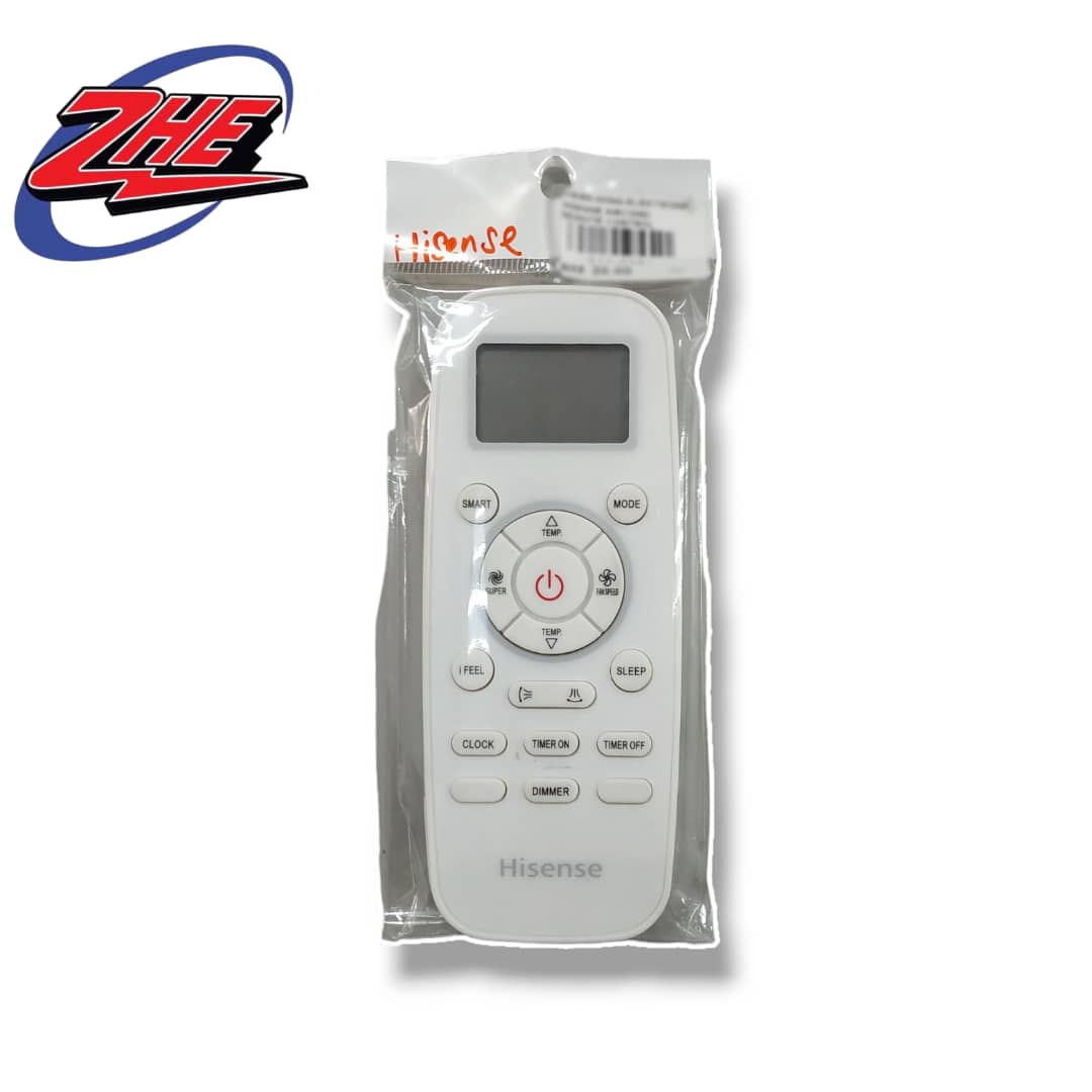HISENSE AIR CONDITIONER REMOTE CONTROL DG11L1-02 REPLACEMENT FOR DG11L1 ...