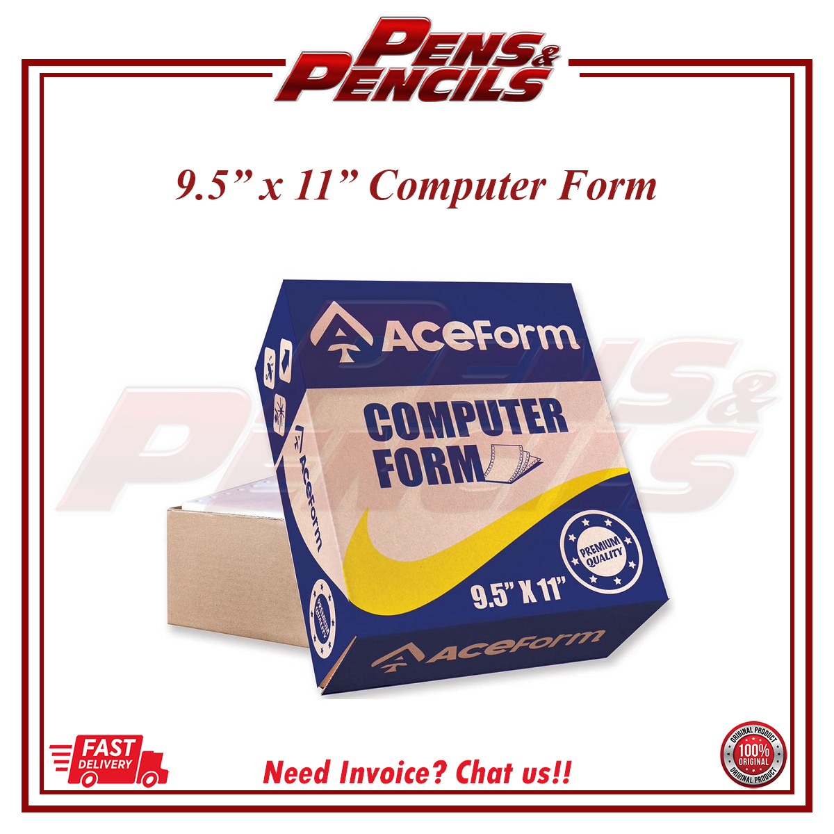 Computer Form NCR Paper 9.5'' X 11'' / A4 - 1Ply 2Ply 3Ply 4Ply Color ...