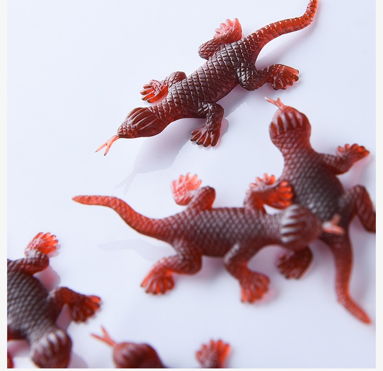 Rubber Simulation Lizard Insects Toy Prank Funny April Fool Lifelike ...