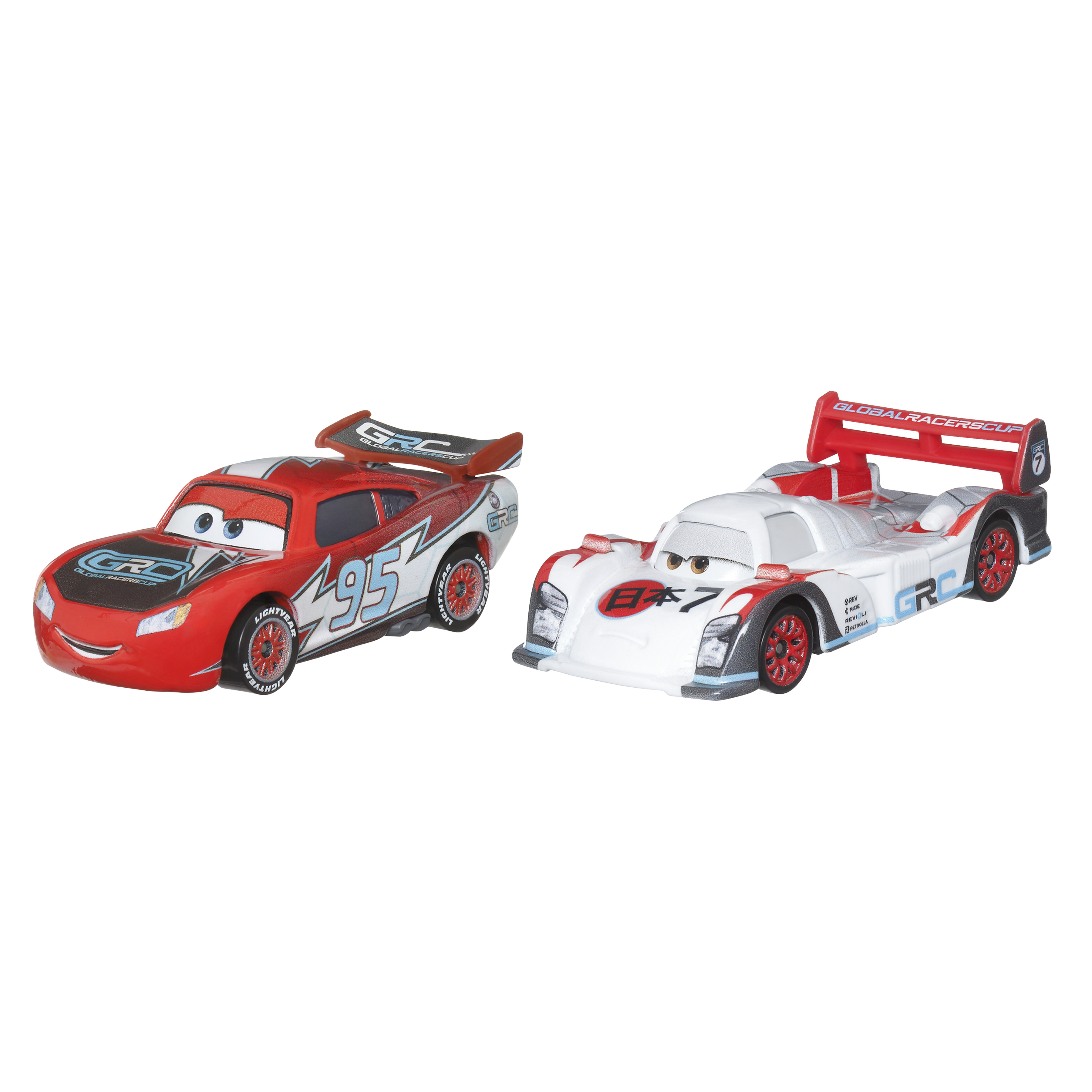 Disney And Pixar Cars 3 2-Pack, 1:55 Scale Fan Favorite Die-Cast ...