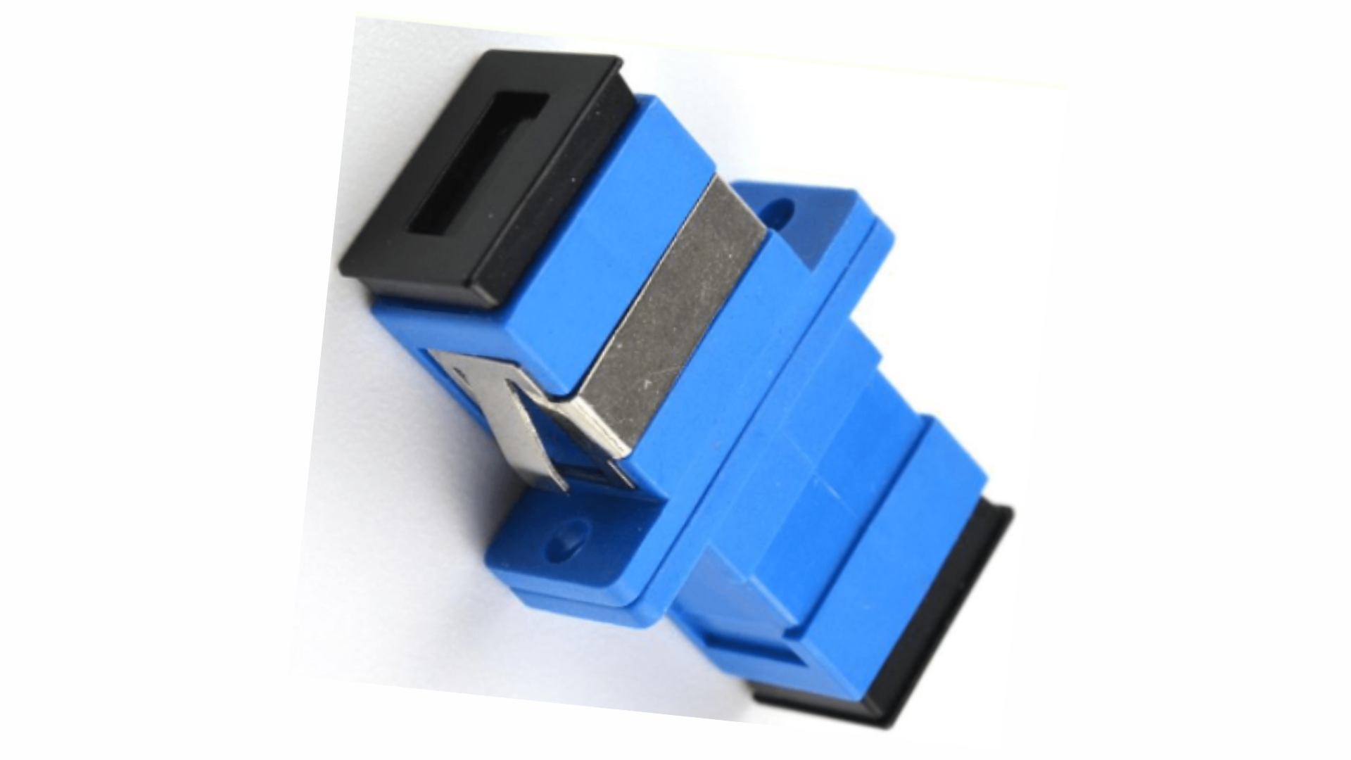 Simplex Fiber Optic 1 Port SC to SC SC-SC Flange Coupler Joint Single ...