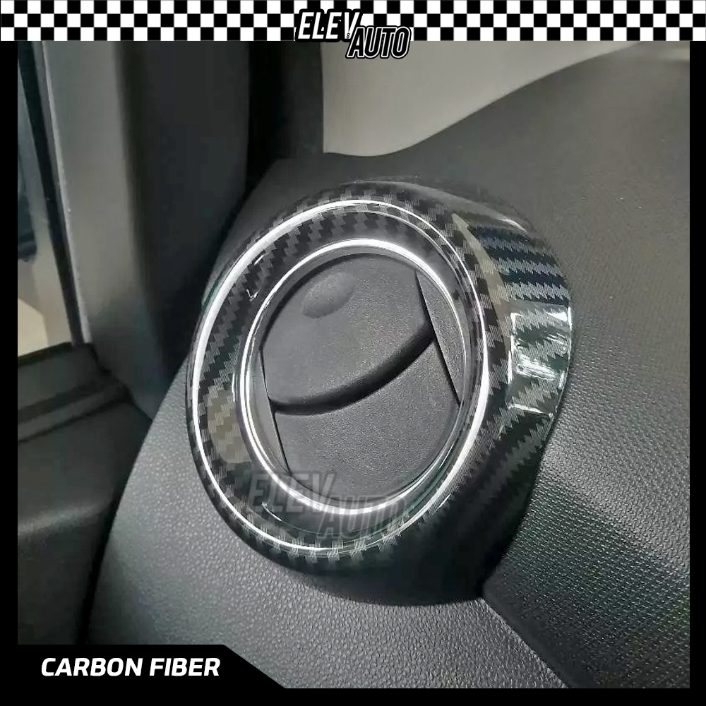 Perodua Axia 2014-2022 Side Aircond Vent Trim Carbon Fiber Black ...