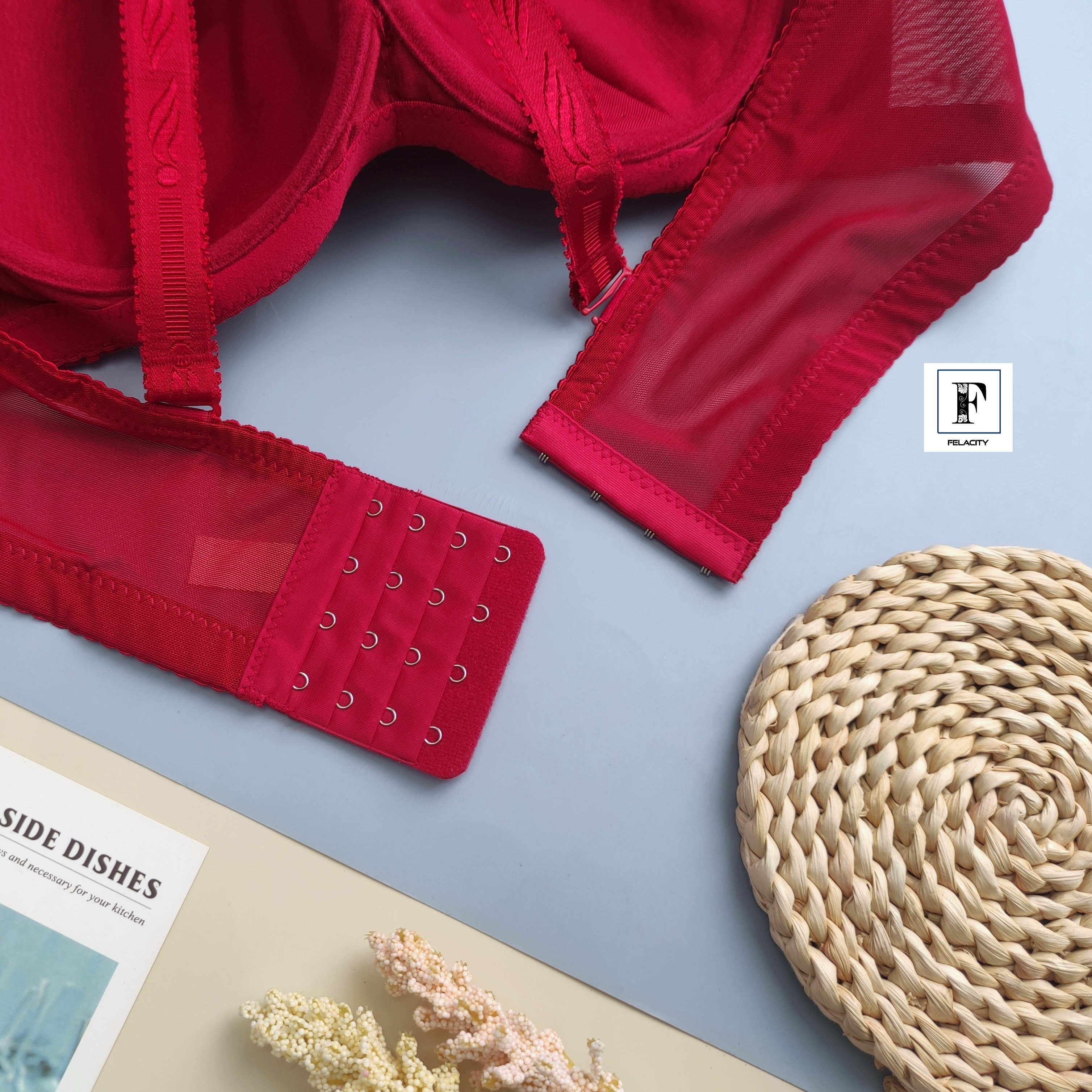 Bra Women Plus Size Full Cup Wired Lace 38-46 Baju Dalam Wanita Saiz ...