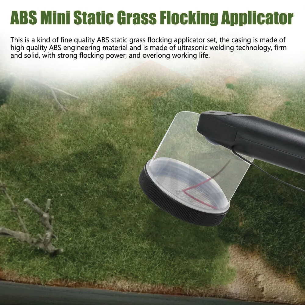 Static Grass Machine Flocking Handheld Static Grass Flock Applicator ...