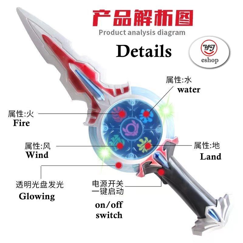 Ultraman Orb supreme Calibur Sword Orb Sword Toys DX Toy Mainan ...