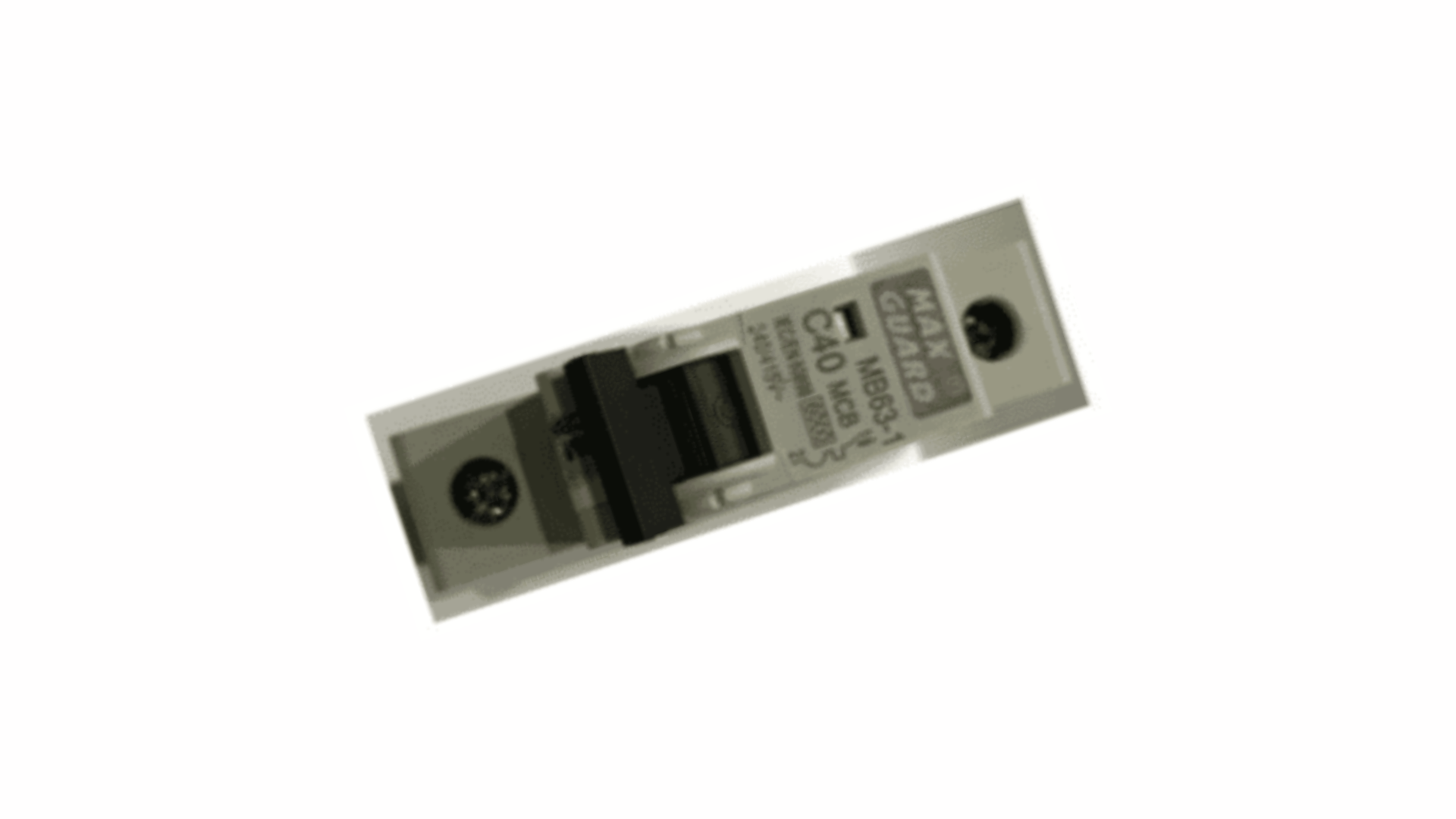 Maxguard Single 1 Pole 40A MCB Circuit Breaker Type C 6KA 240V / 415V ...
