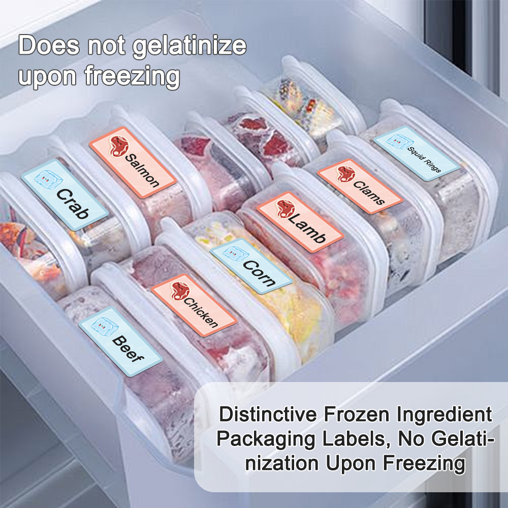 NIMBOT B21/B1/B3S Household food refrigerator label stickers waterproof ...