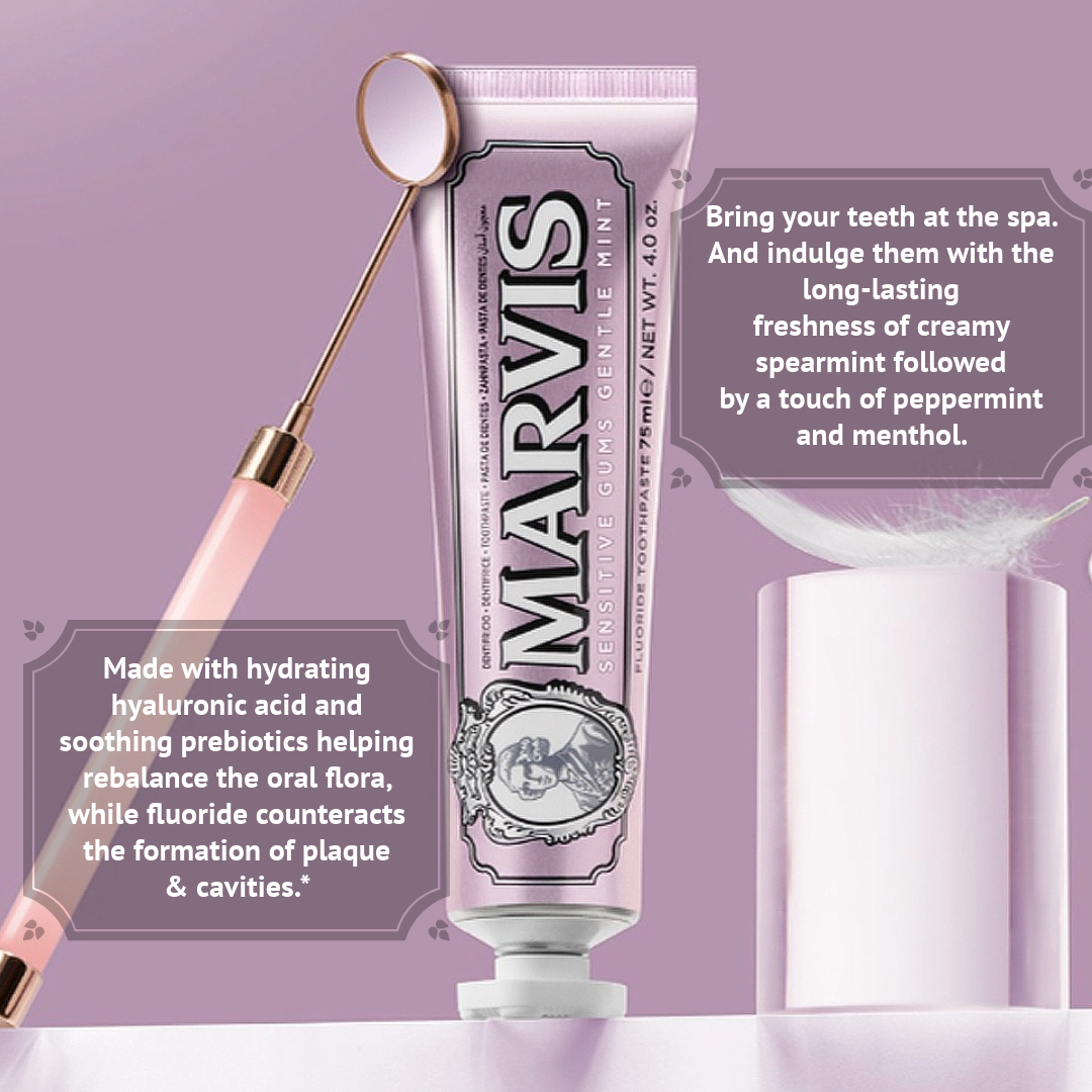 Marvis Toothpaste From Italy Classic Strong, Whitening, Aquatic, Jasmin ...