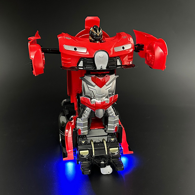 2 in 1 Remote Control Transformation Robot Car Play Toy For Kid RC ...