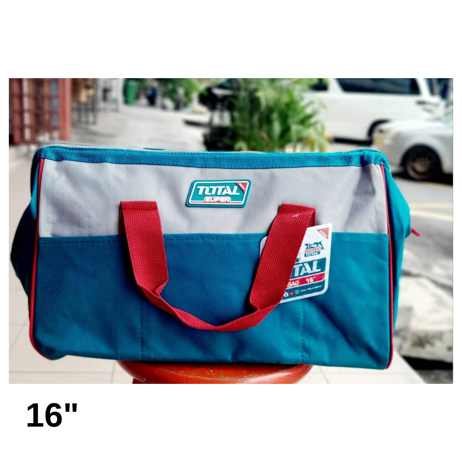 TOTAL (THT26131-13" & THT261625-16") High Quality Tools Bag | Shopee ...
