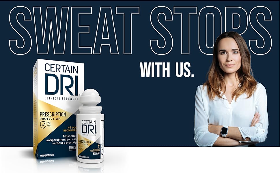 Certain Dri Clinical Antiperspirant Deodorant - Prescription Strength ...