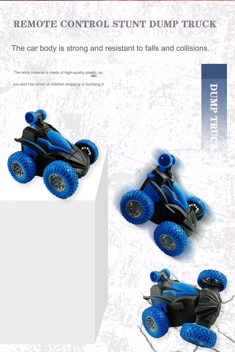 GOOGOO BIRD 360° Rotation Remote Control Drift Rolling Car Stunt Car ...