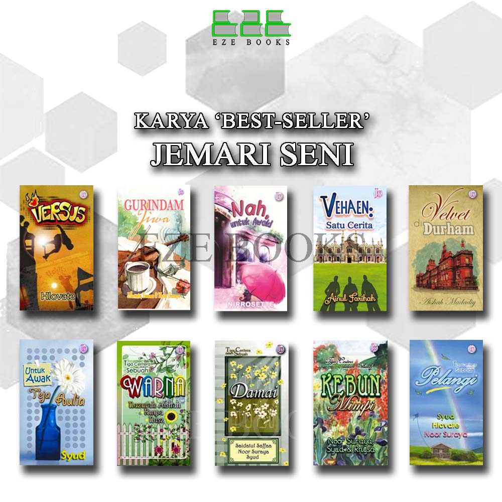 (EZE) NOVEL MELAYU JEMARI SENI | HLOVATE SYUD NIRROSETTE RNYSA NOOR ...