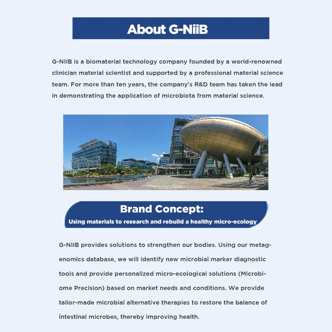 G-NIIB SIM01 Formula Powder Boosts Immunity & Gut Health, Improve Skin, Mood & Sleep, Support ...