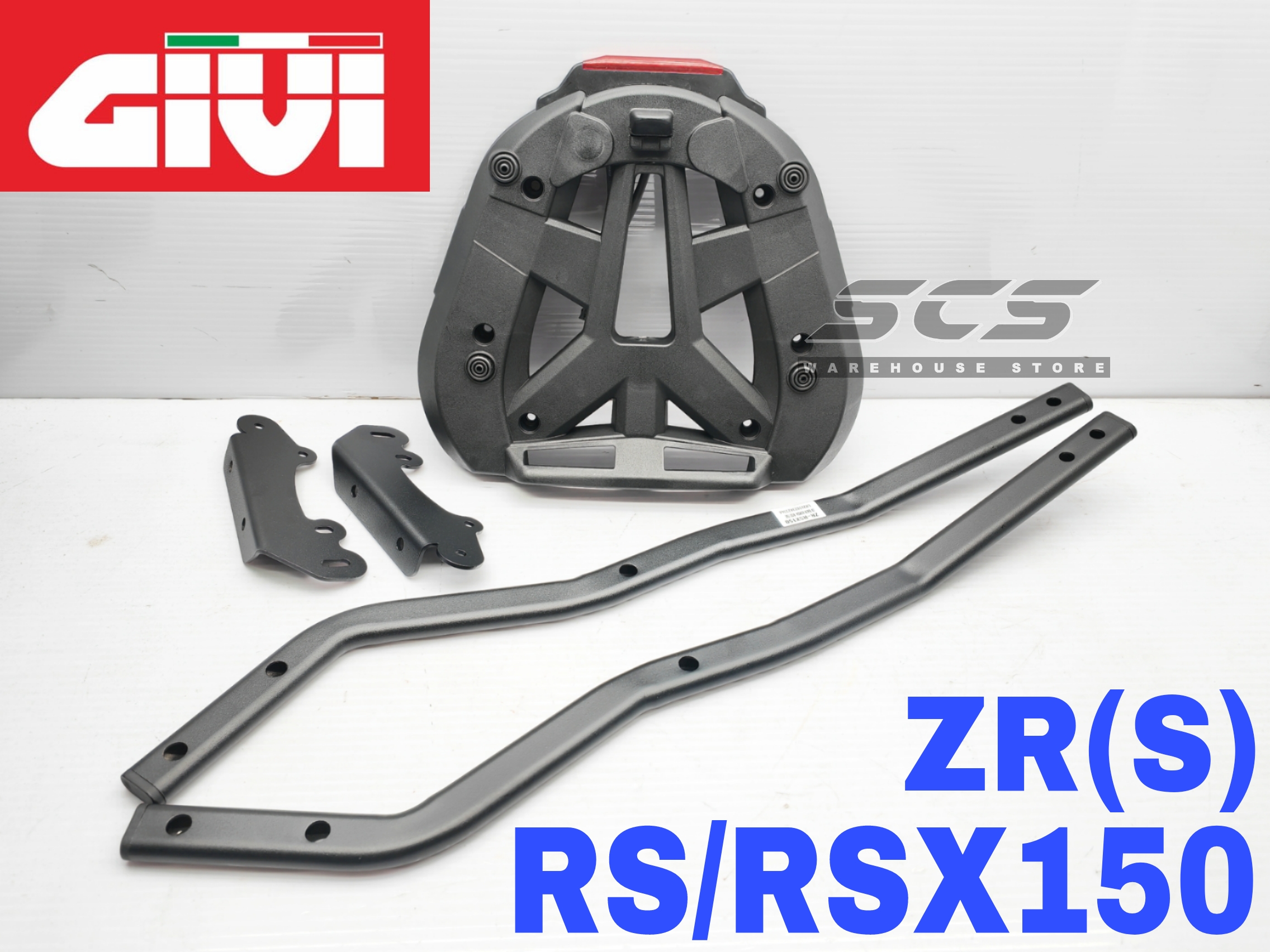 MONORACK GIVI ZR(S) HONDA RS150 RSX150 WINNER GIVI HEAVY DUTY ADVANCE ...
