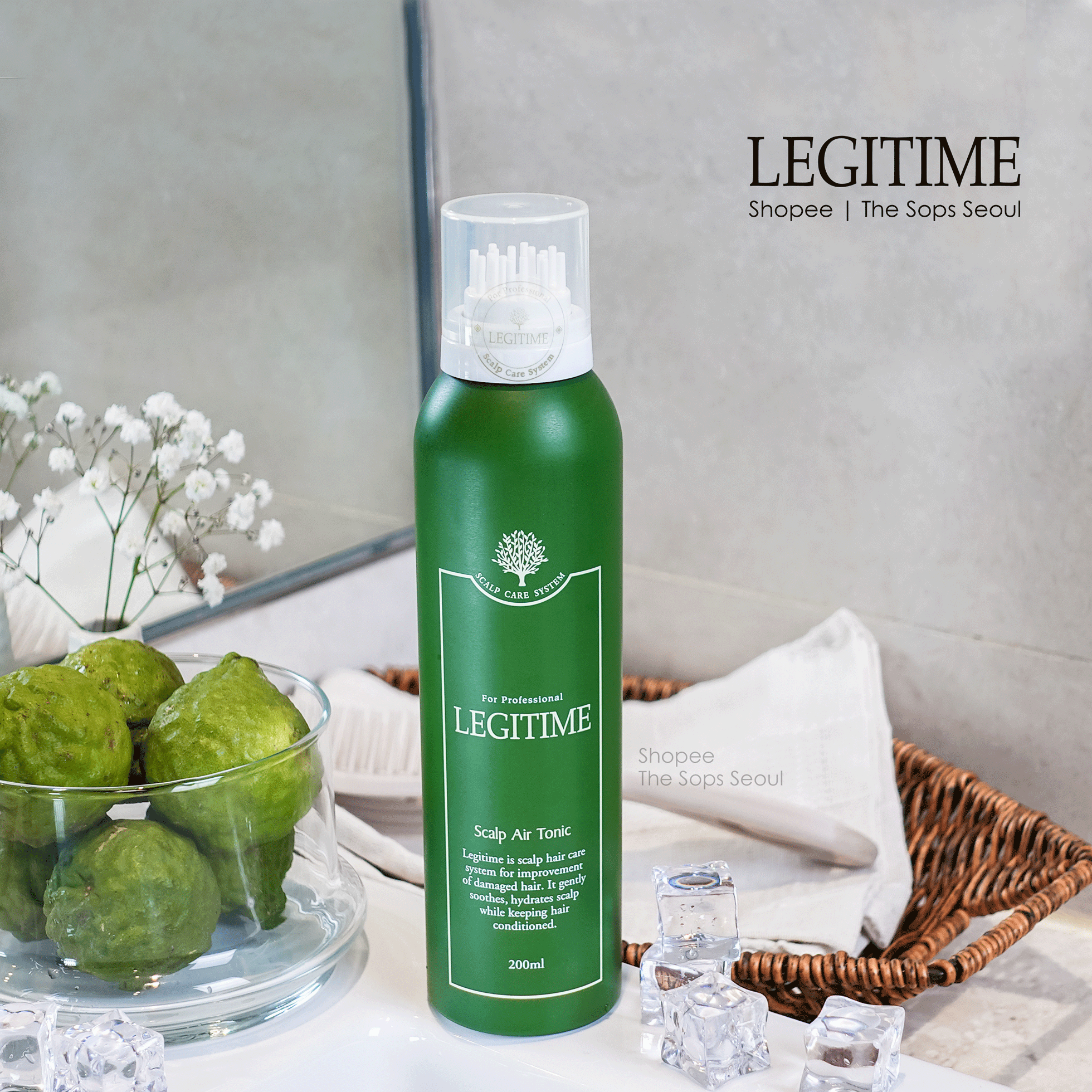 LEGITIME Scalp Air Tonic (200ml) | Shopee Malaysia