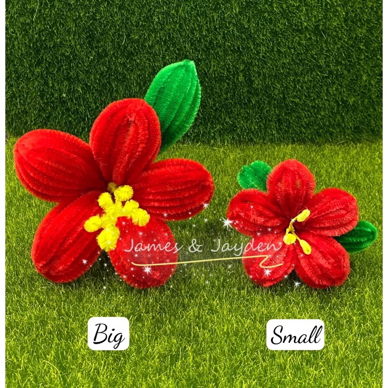 [Pcs] Bunga / Bunga Raya / Bunga Merdeka / Flower / Hibiscus Flower ...