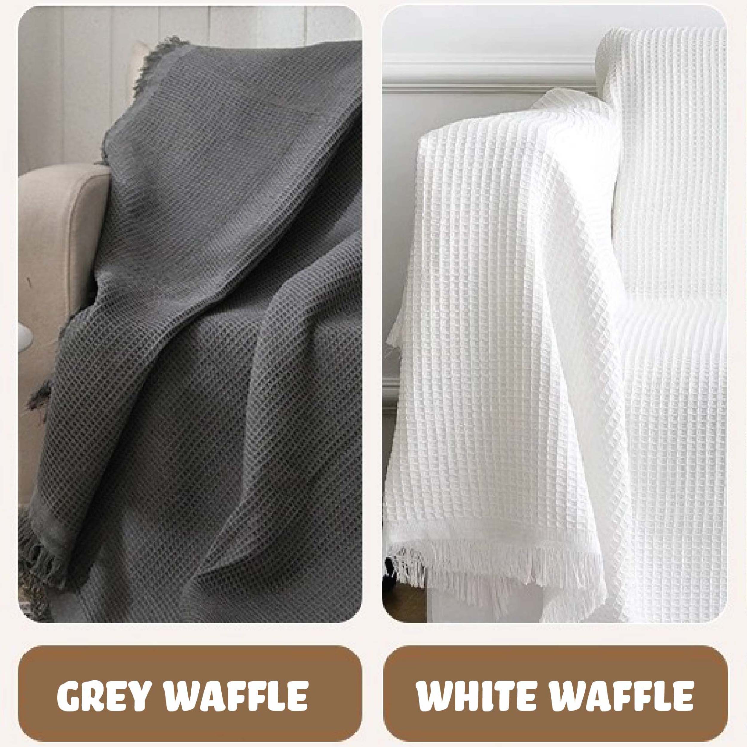 KakiDeco Cloth White Modern Sofa Ins Cover Universal Blanket Ins Wind ...
