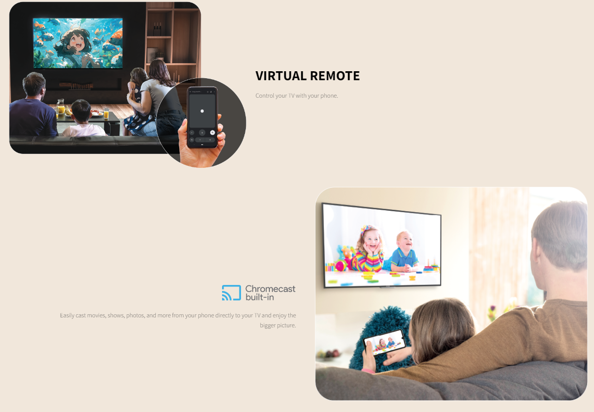 Sharp 4K UHD Google LED TV (50Inch) 4TC50FJ1X | Shopee Malaysia