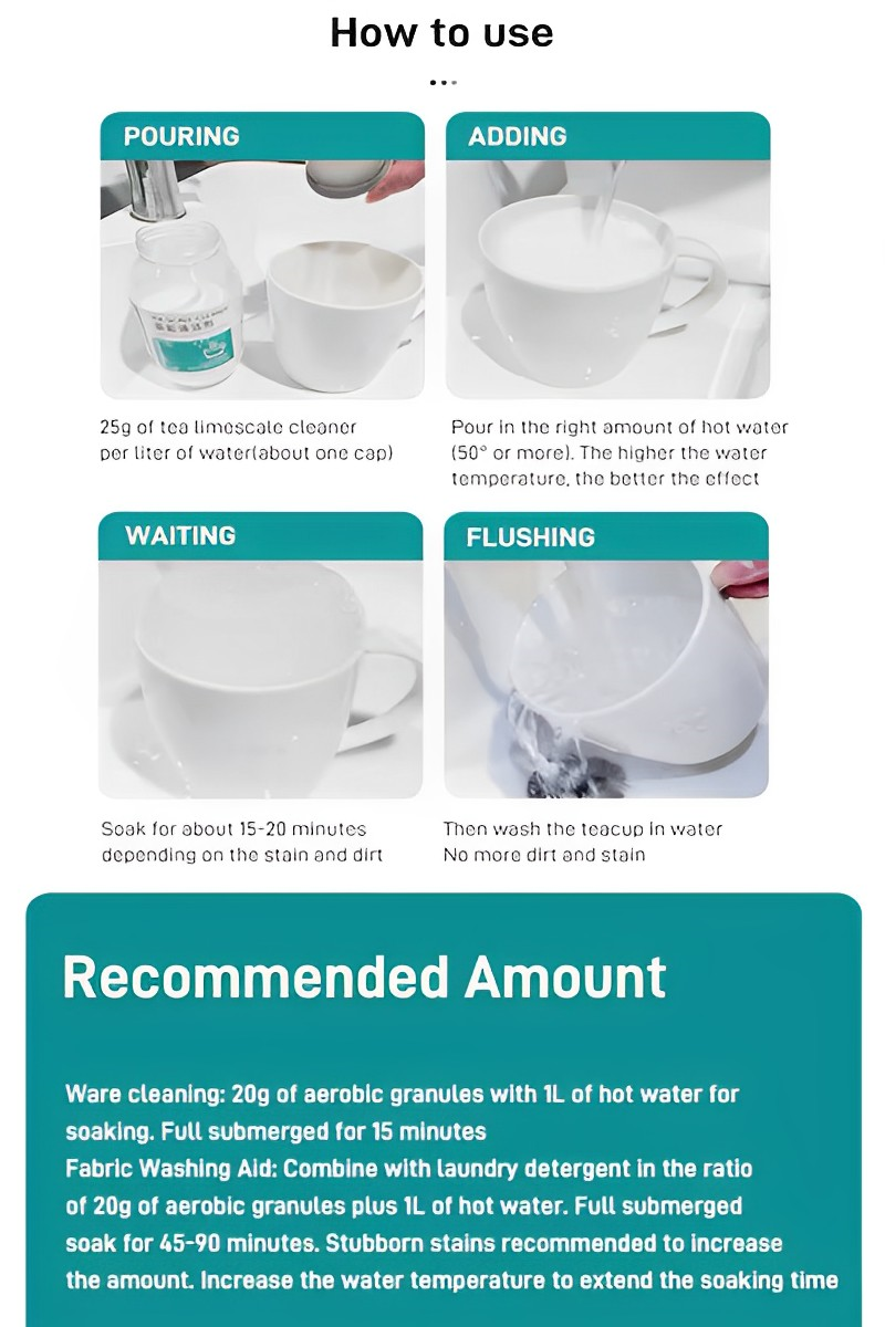 Tea Scale Descaler For Water Bottle Tumbler Kettle Cup Teapot Botol Air ...