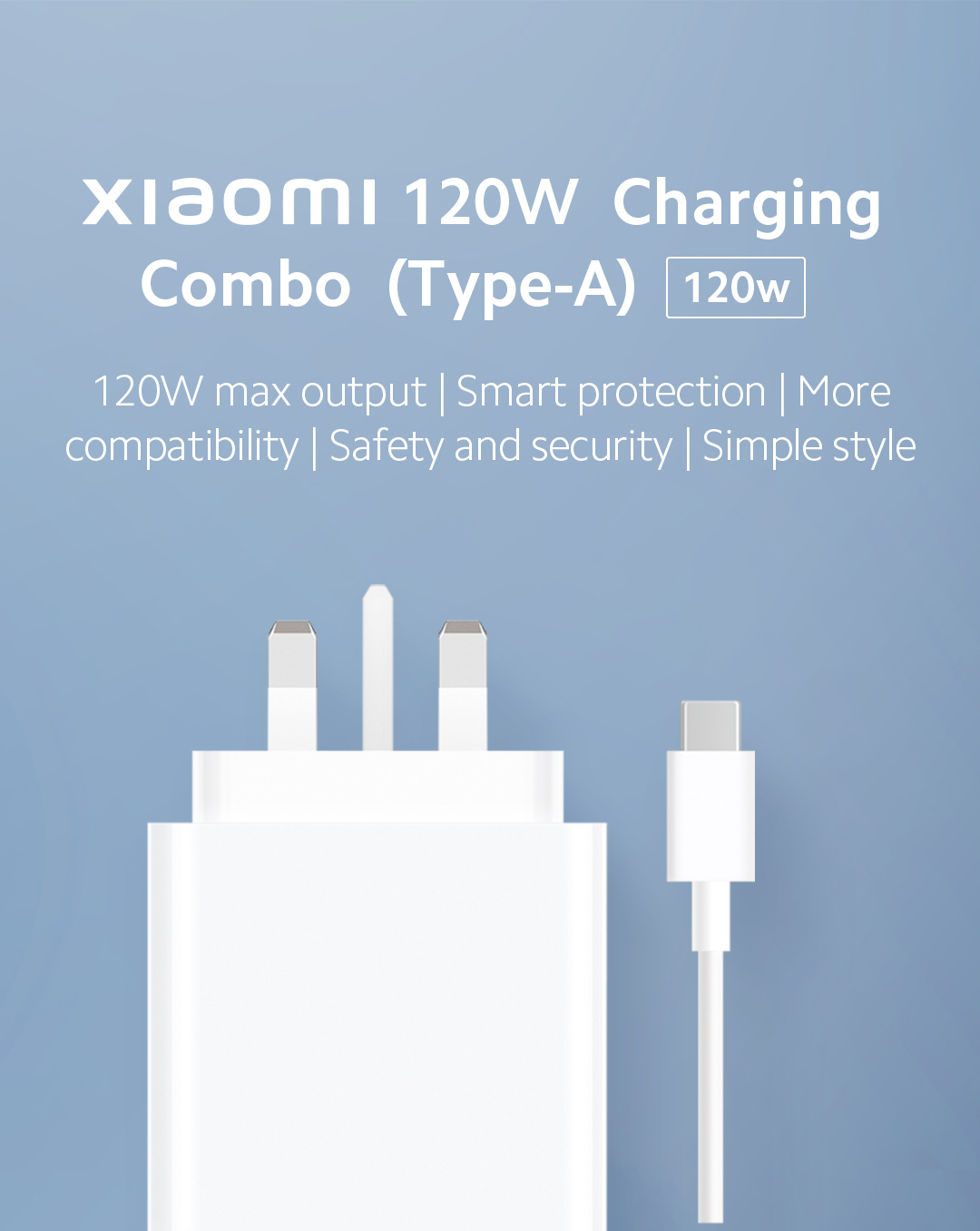 Xiaomi 120W HyperCharge Combo (Type-A) UK | Shopee Malaysia