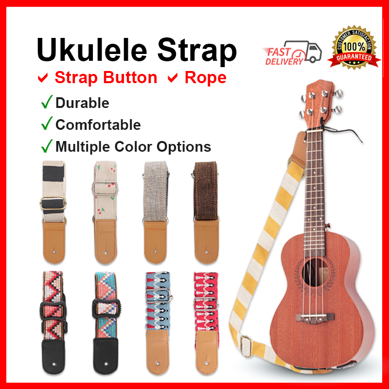 Ukulele Strap Belt Hook Adjustable | Ukelele Belt Strap 21 23 26 Inch 寸 ...