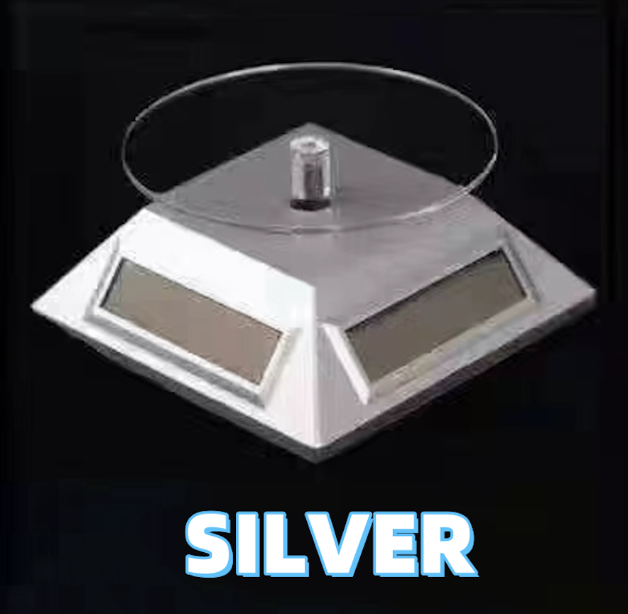 Ready Stock 10cm Display Solar Stand Showcase JD Power 360 Degree ...