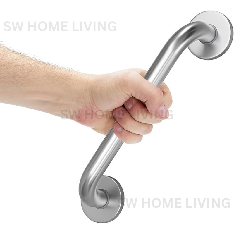 SW bathroom grab bar stainless steel toilet handbar Safety Bar Pemegang ...
