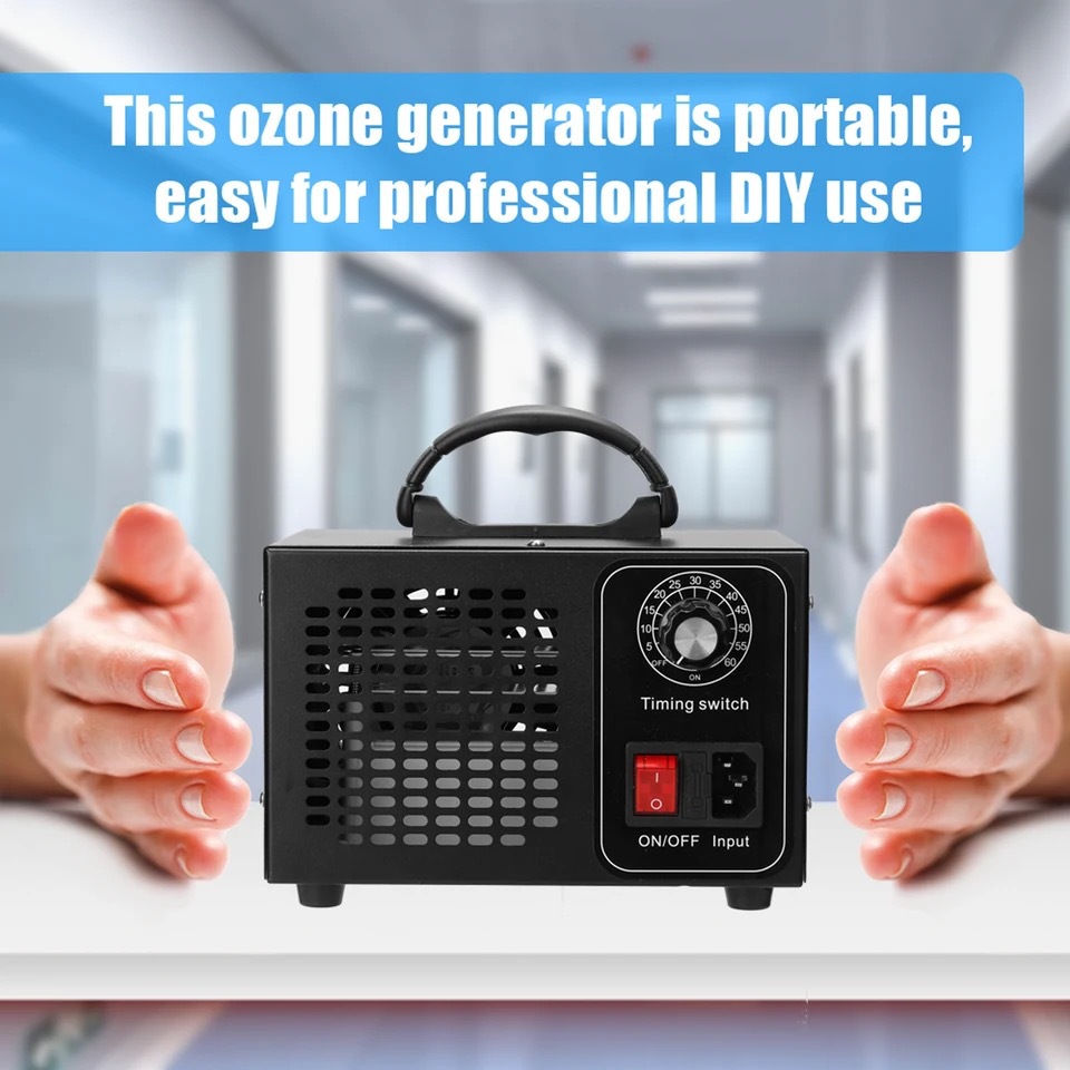 【Malaysia Stock】 Ozone Generator 220v 60g Ozone Generator Disinfection Machine /臭氧发生器 消毒机 ...