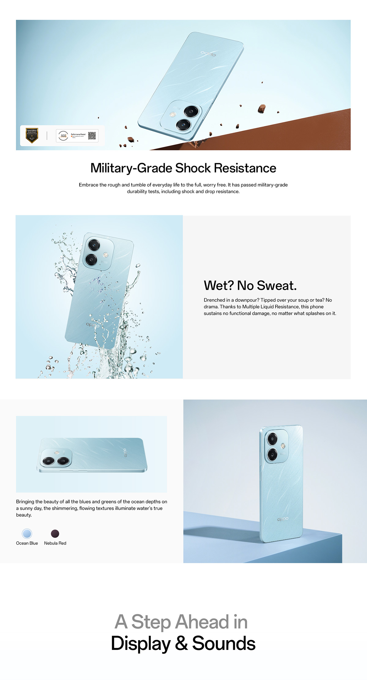 OPPO A3x | 4/6GB RAM + 64/128GB ROM | Snapdragon 6s 4G Gen1 | Military ...