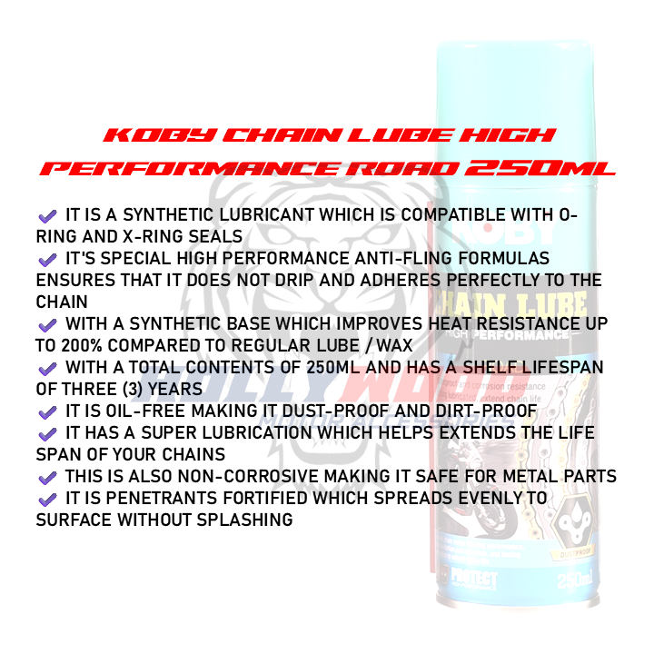 KOBY 100% GENUINE MAINTENANCE CARE PRODUCTS BRAKE CLEANER TIRE POLISH ...