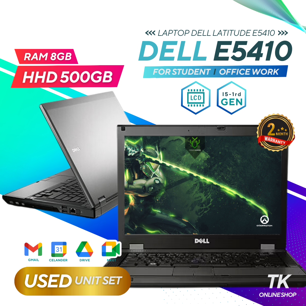 Laptop DELL Latitude E5410 LED 15. 6inch (Intel®i5 - M450 Gen /RAM 4GB ...