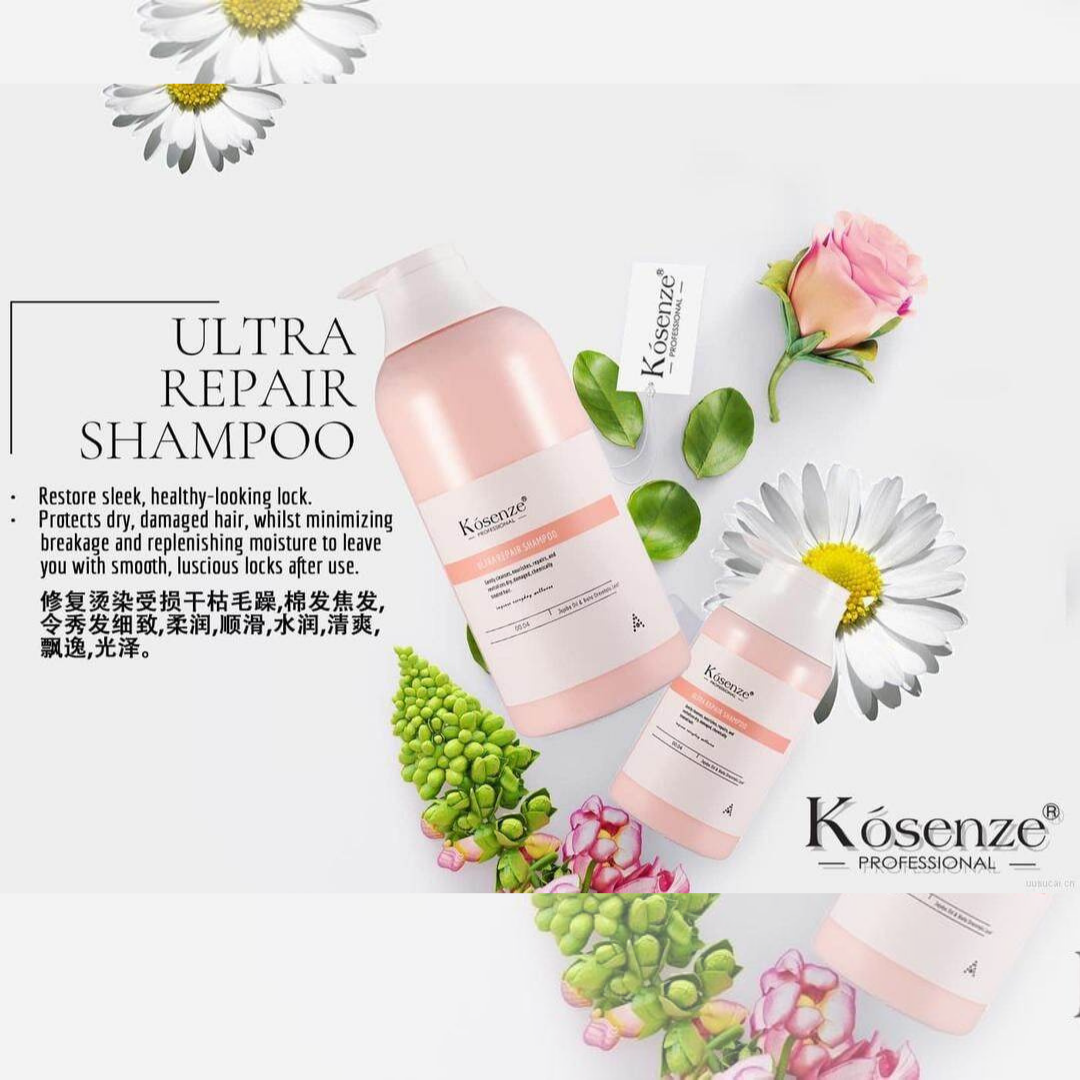 Kosenze Japan Shampoo/Treatment/Mask 1000ml/300ml 无硅油洗发水 发膜 Syampu ...