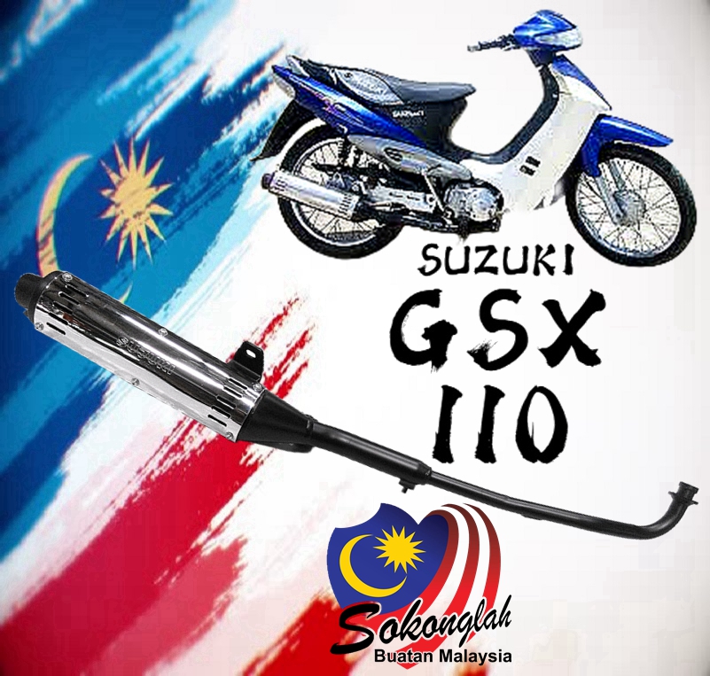 exhaust Suzuki exzos Std Ekzos Ori racing EJM Standard exos epower GSX ...