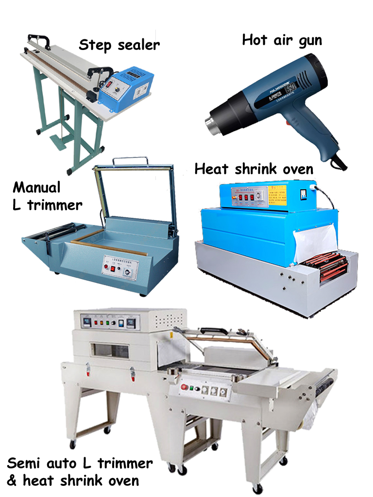 Packaging POF Film, Folded type, Roll form, Heat Shrink, Filim panas ...