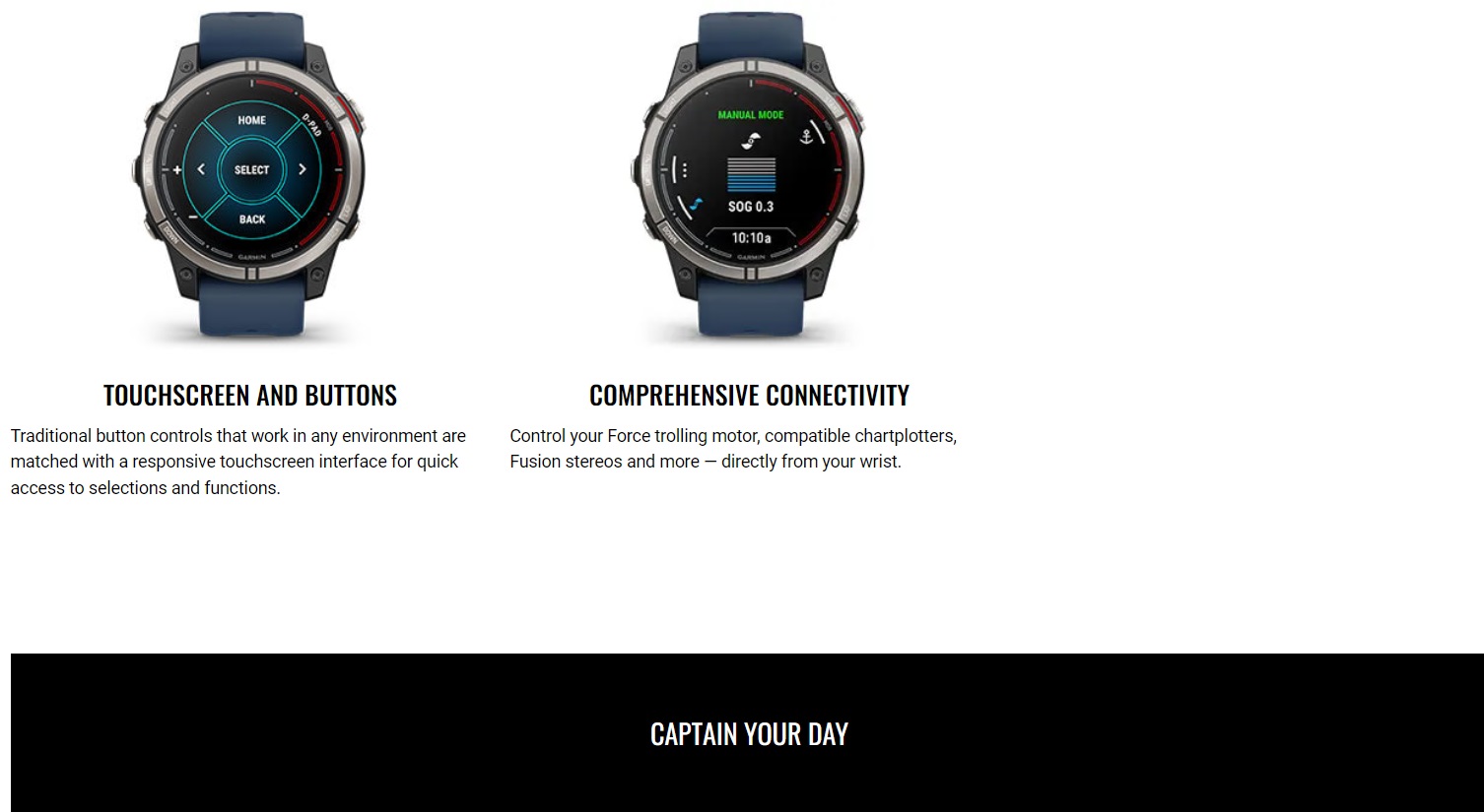 Garmin Quatix 7 Pro Sapphhire AMOLED | Marine Premium Smartwatch ...