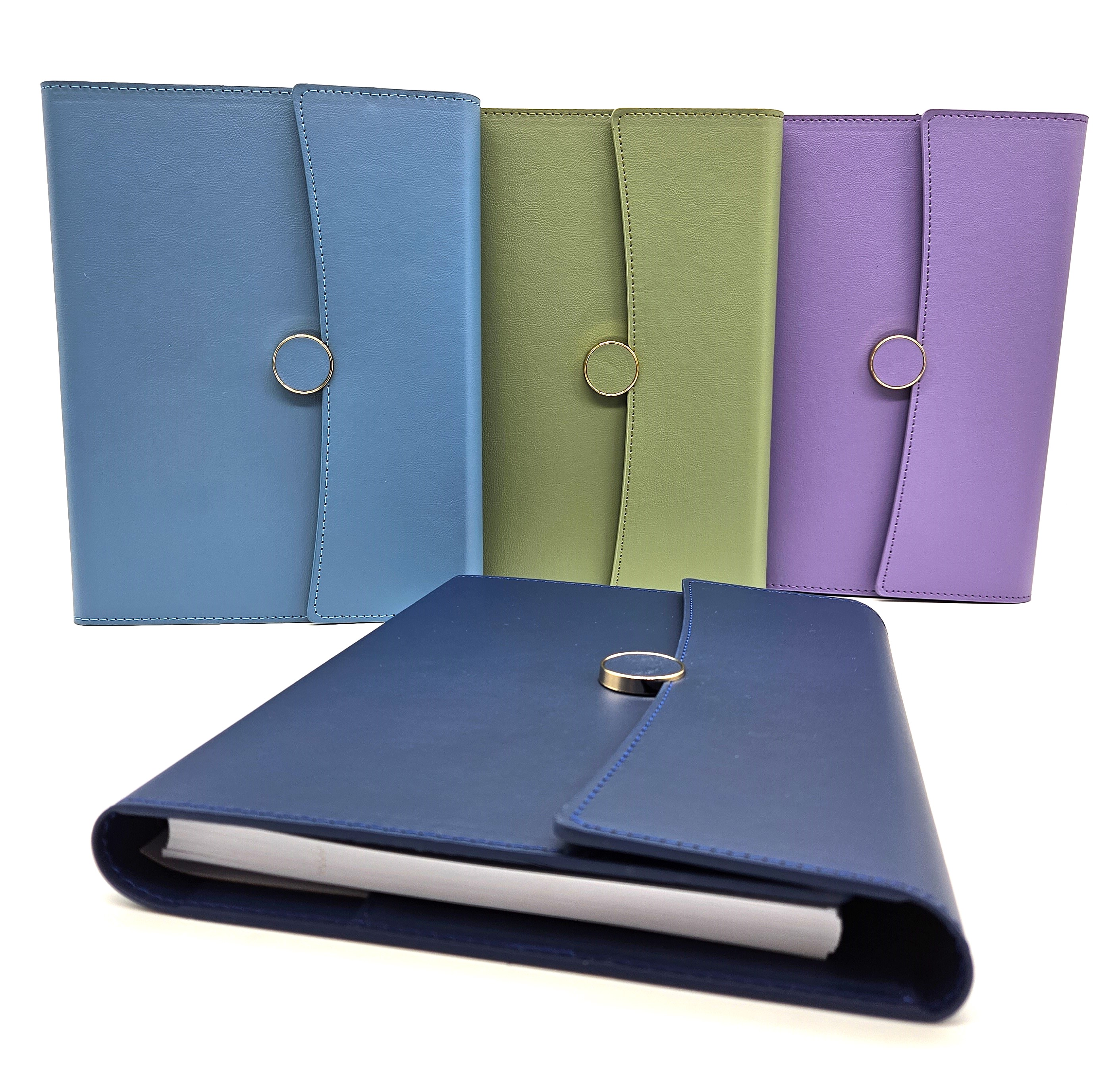 2025 Diary Planner A5 PU Leather W1003 Wire O Monthly Planner Notebook ...