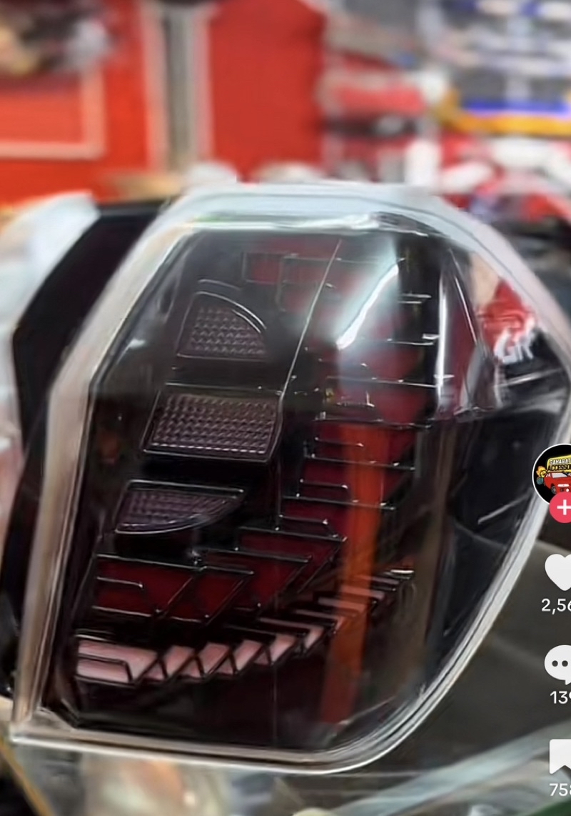 DTK Perodua Axia 2023 - 2024 Dragon Scale Dynamic Tail Lamp With Signal ...
