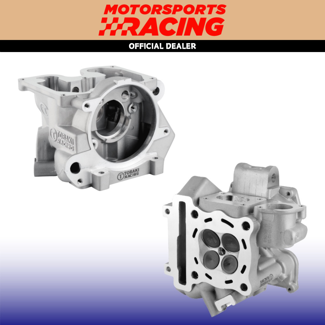 TOBAKI RACING SUPERHEAD+VALVES+ROCKER ARM CNC/GOLF COMBO SET SUPER HEAD ...