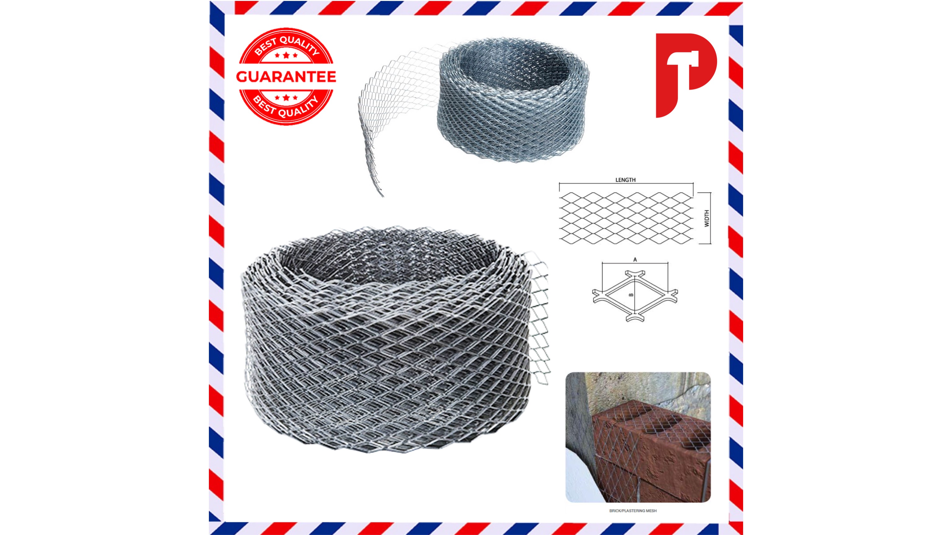 3" Exmet Wire Mesh 🔥 Ready Stocks 🔥 Dawai Ikat Bata / Ex met Brick Mesh ...